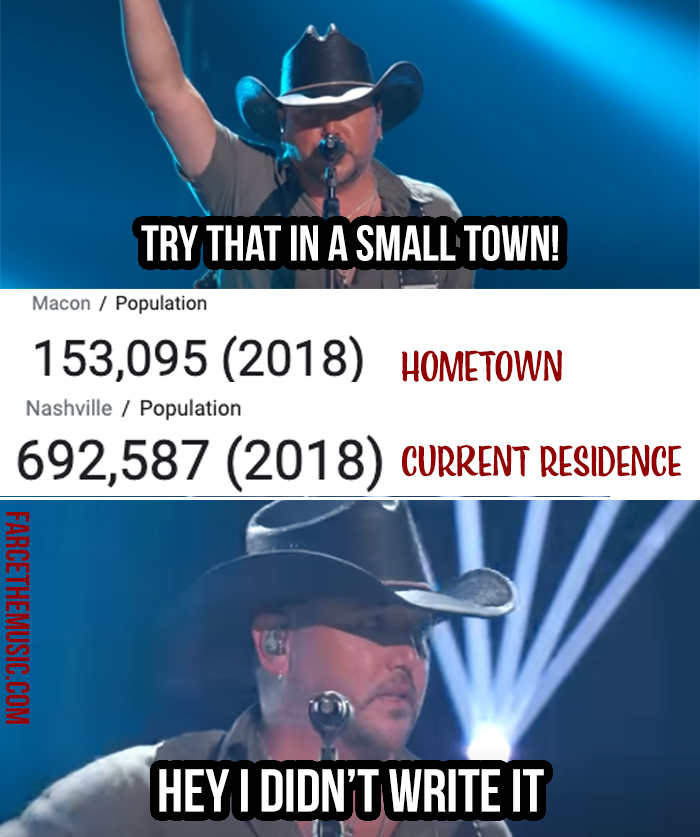 Farce the Music: More Monday Memes: Aldean, 90s Country Dance Remixes ...