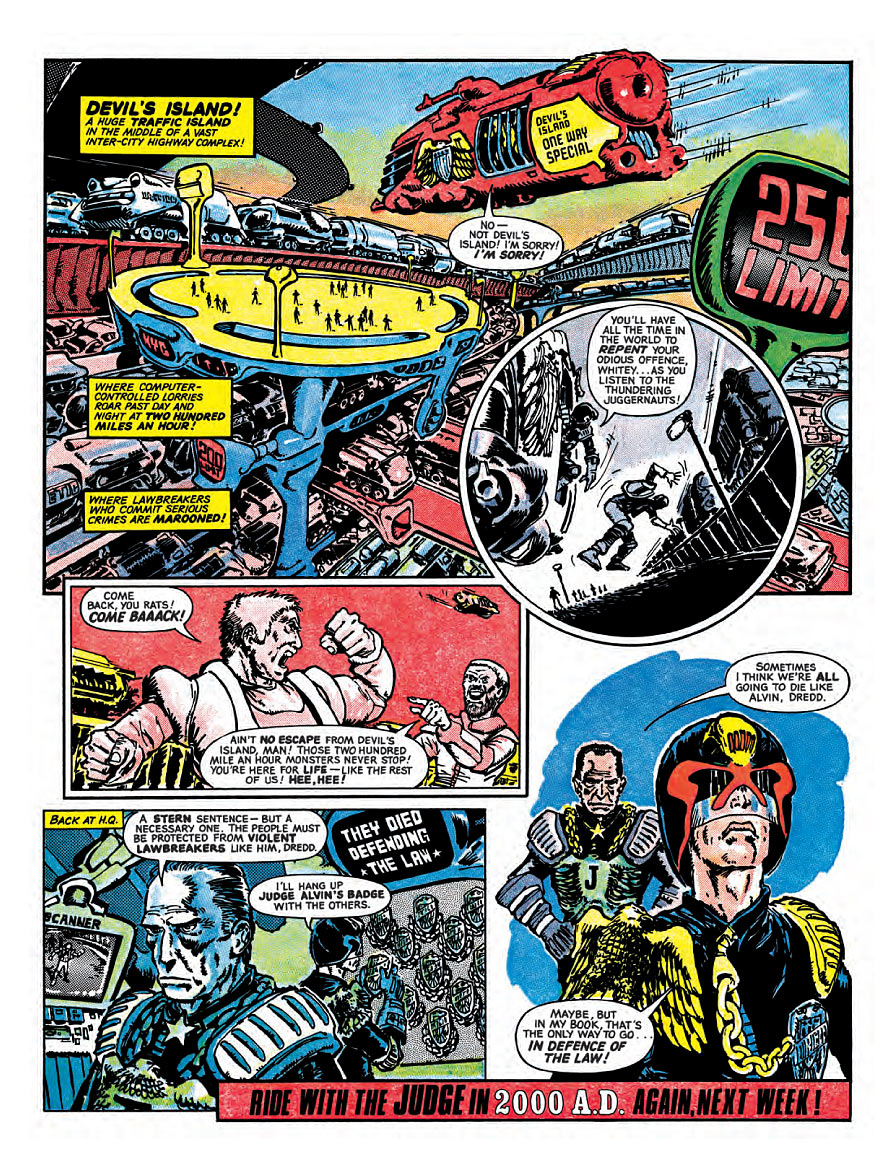 Preview - Judge Dredd: The Complete Case Files 10th Anniversary Edition