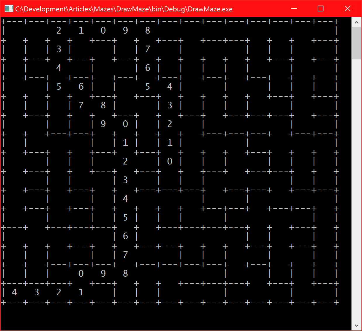 Jeremy Bytes: More Maze Programming: Heat Map Jeremy Bytes: More Maze Programming: Heat Map