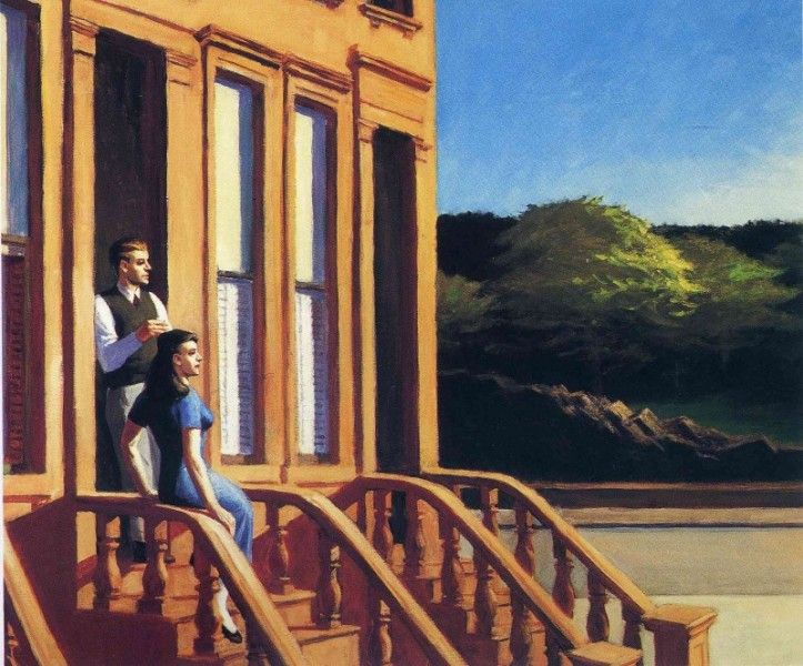Art Universes: Edward Hopper. painter of solitude and alienation