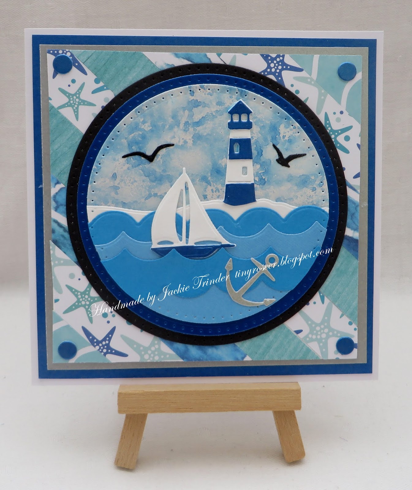 Tinyrose's Craft Room: Nautical Cards are Popular!