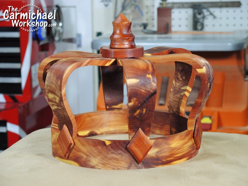 The Carmichael Workshop: Make a Wooden Crown from a Log