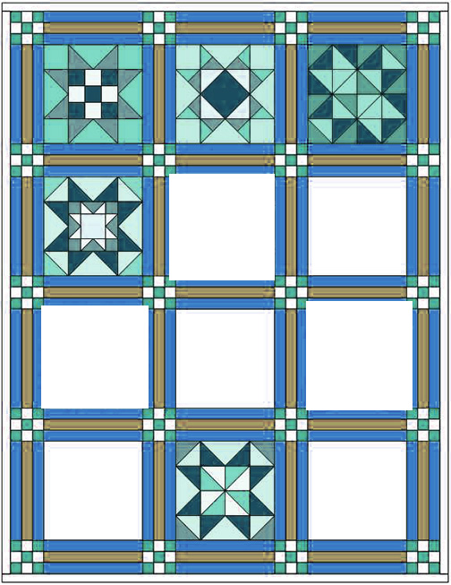 Civil War Quilts: Hands All Around Free BOM Patterns 2021