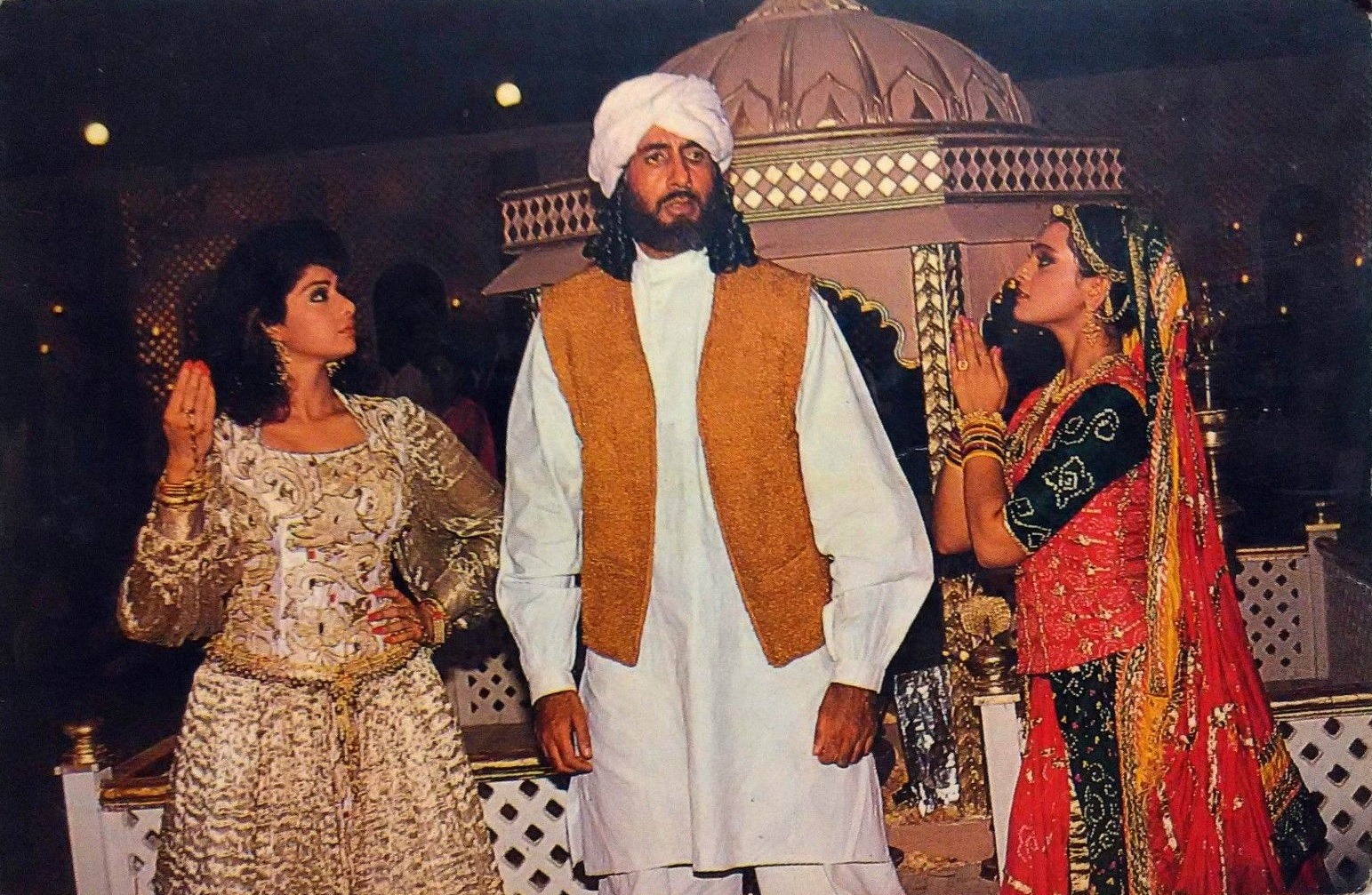 Sridevi: Amitabh Bachchan and Sridevi in the epic Khuda Gawah (1992)