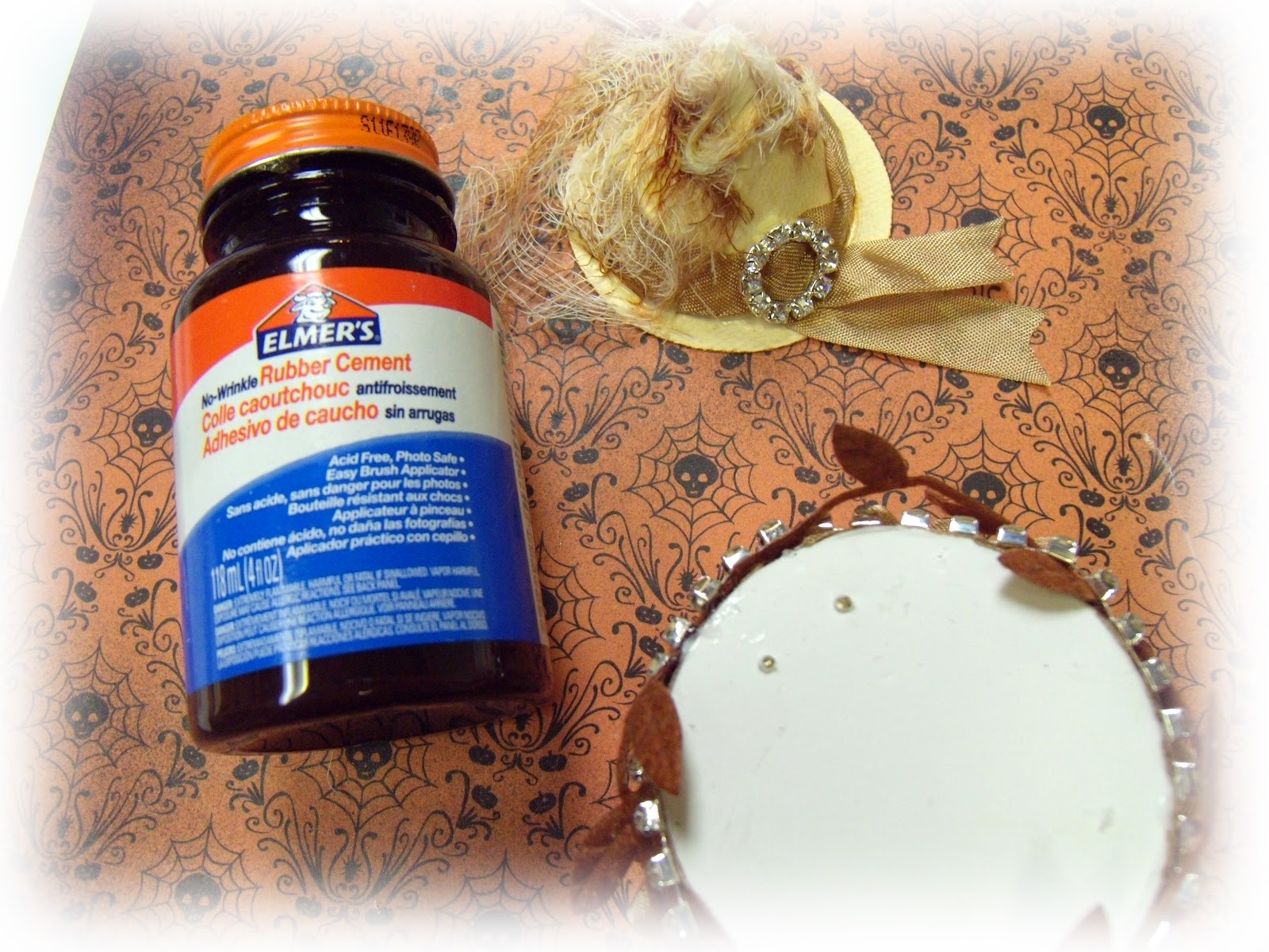 Glitter Tart Designs: Vintage Witch Nut Cup ~ Tutorial