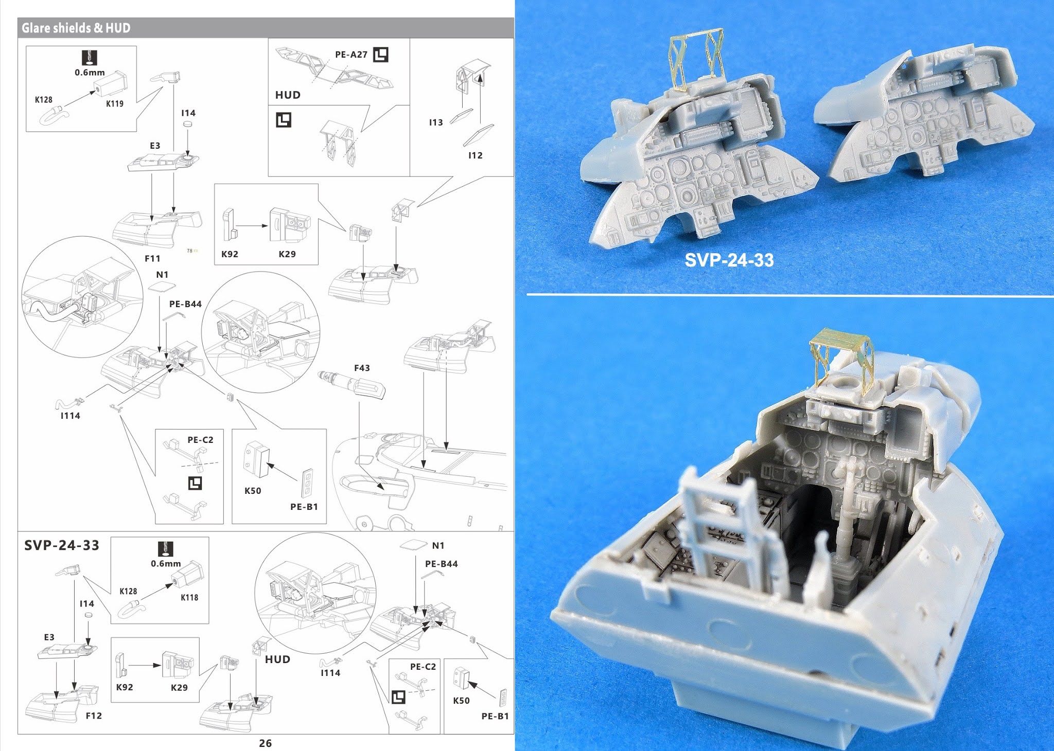 The Modelling News: Test Kit Dry-Fit Review: 48th scale Sukhoi Su-33 ...