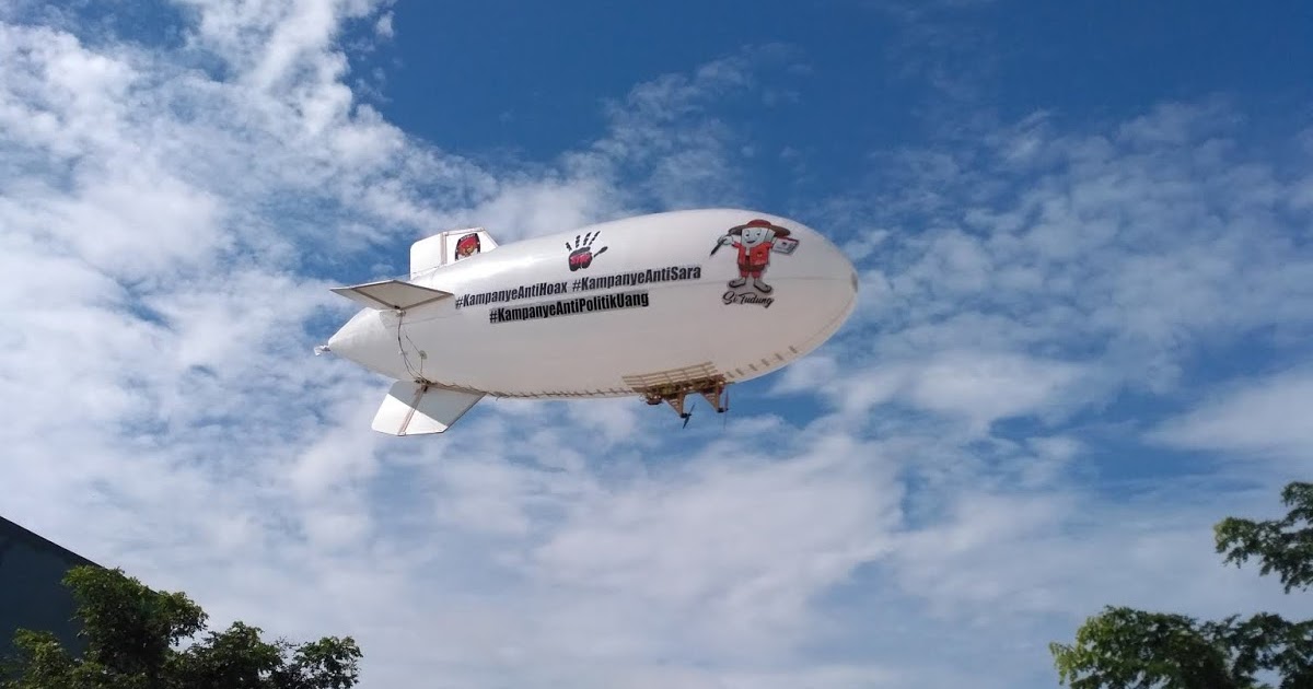 KREASI BALON: Balon Zeppelin Indoor/Outdoor