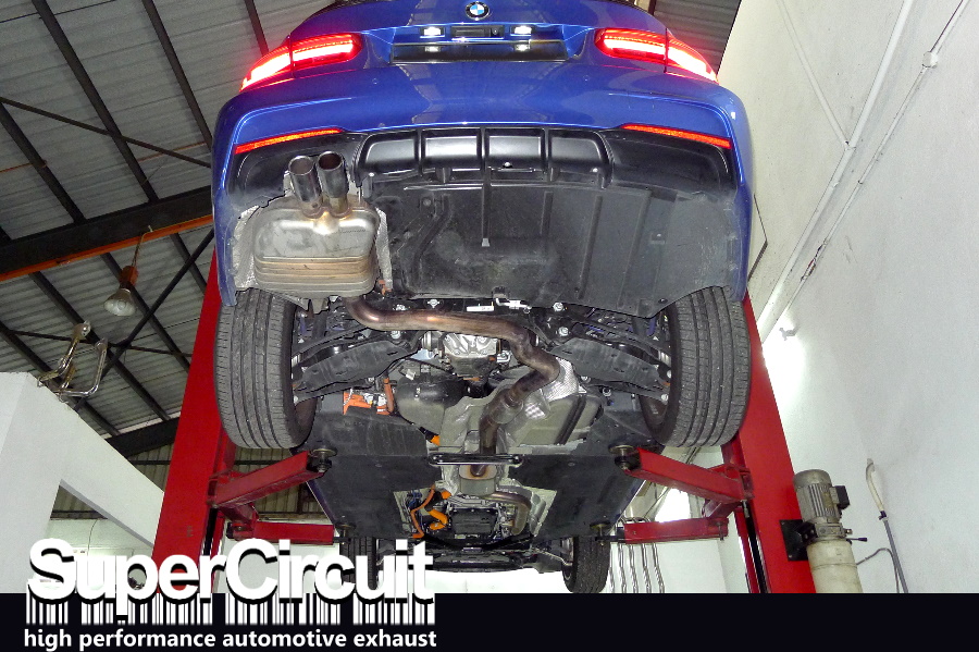 SUPERCIRCUIT Exhaust Pro Shop: BMW F30 330e Downpipe