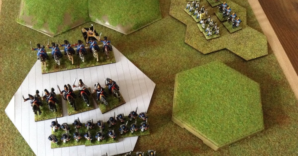 Wee Painted Men - Wargaming with Miniatures: Commands and colors and hexes