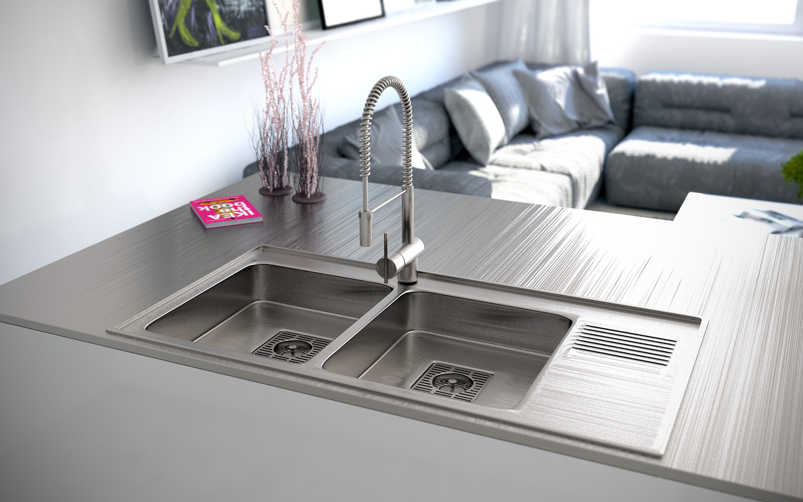Modern Kitchen Sink Designs and Ideas 2020