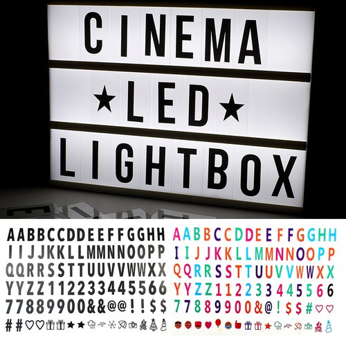 Light Box Letters ~ Thankyou Letter