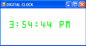 Creating Digital Clock........... | PROGRAMMING WORLD