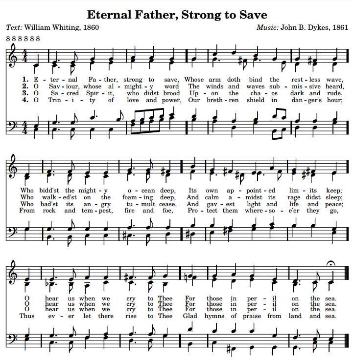 Eternal Father, Strong to Save