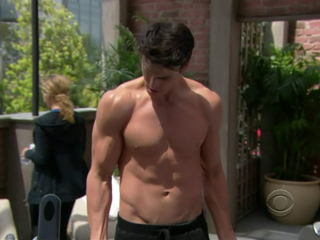 Adam Gregory Shirtless on Bold and the Beautiful 20110701 - Shirtless ...