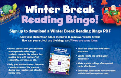 The Library Voice: Winter Break Reading Bingo from Capstone!