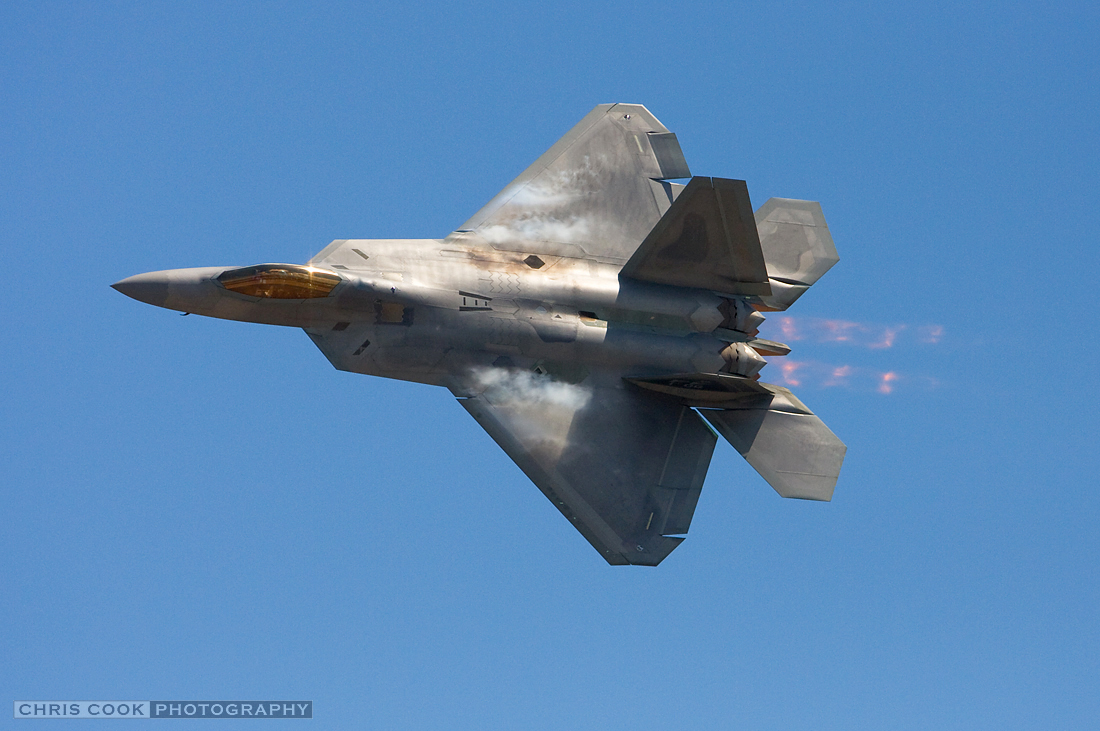 Chris Cook Photography: US Navy Blue Angels & F-22 Raptor