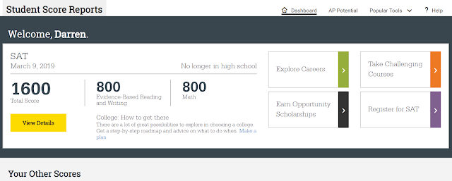 How to Read Your SAT Score Report ~ Perfect Scorer Test Prep