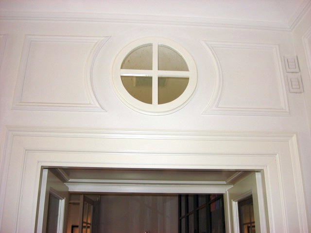 Window,Door: Photo: arched, square, round transom windows