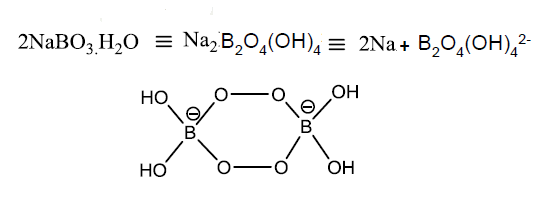 Welcome to Chem Zipper.com......: What is the Sodium per borate ,give ...