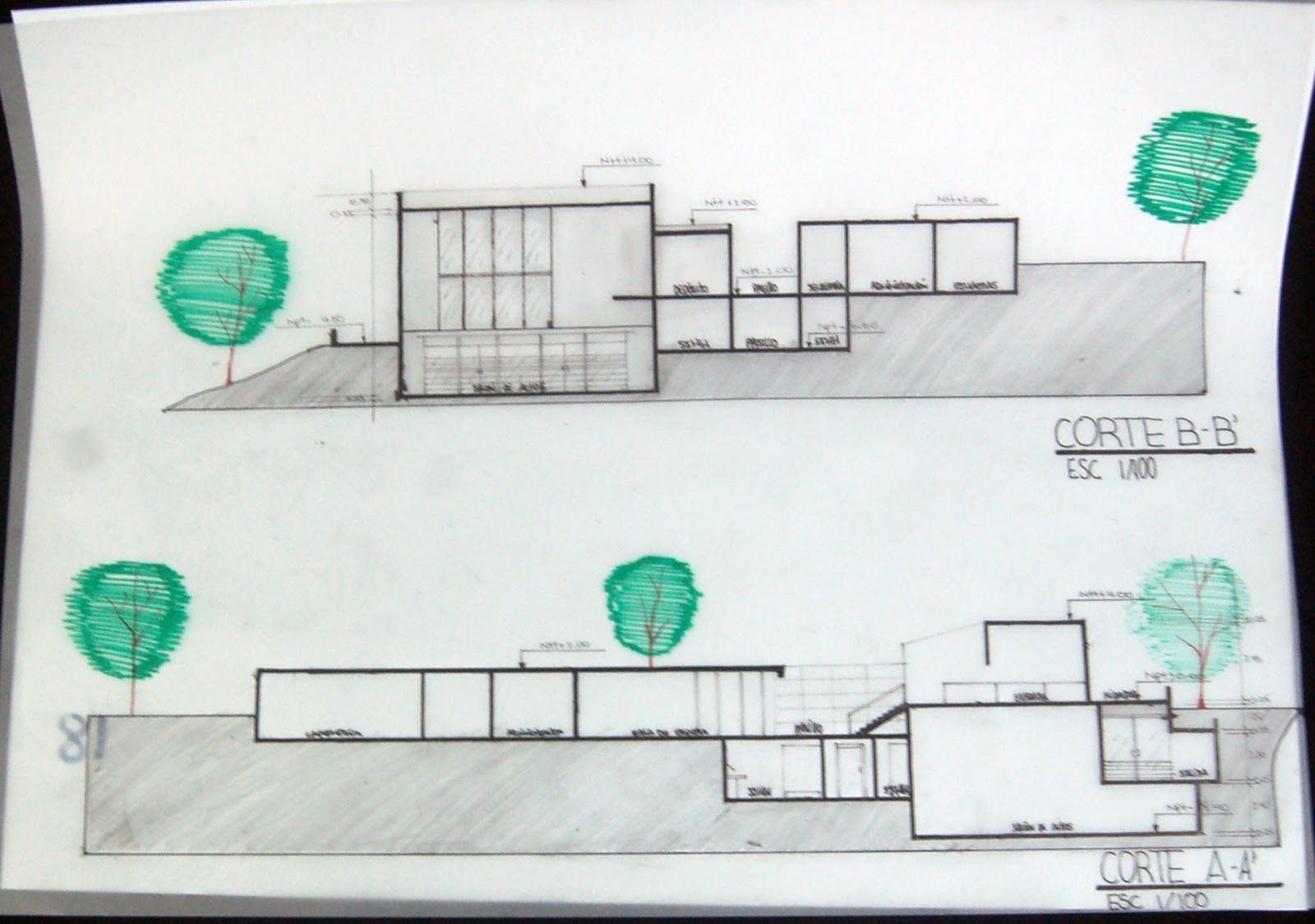 Escala Monumental - Escala Humana | arq-concept