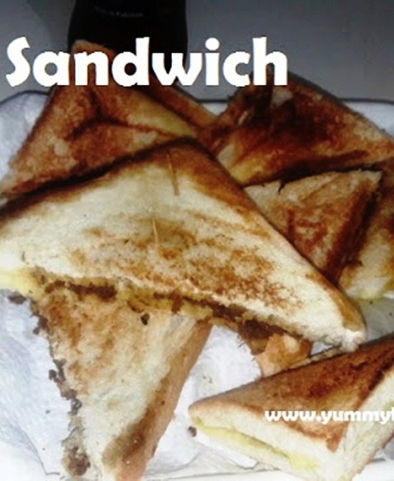 Minced Sandwich Recipe - Yummy Traditional