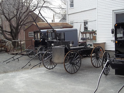 Pure Country Living: Amish coach shop in Bird in Hand: Lancaster county