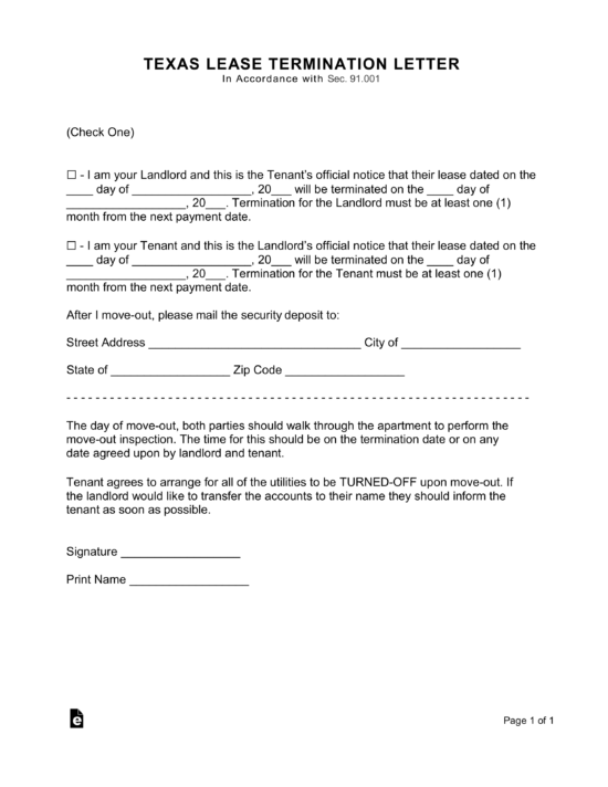 Eviction Letter Template Texas ~ Resume Letter