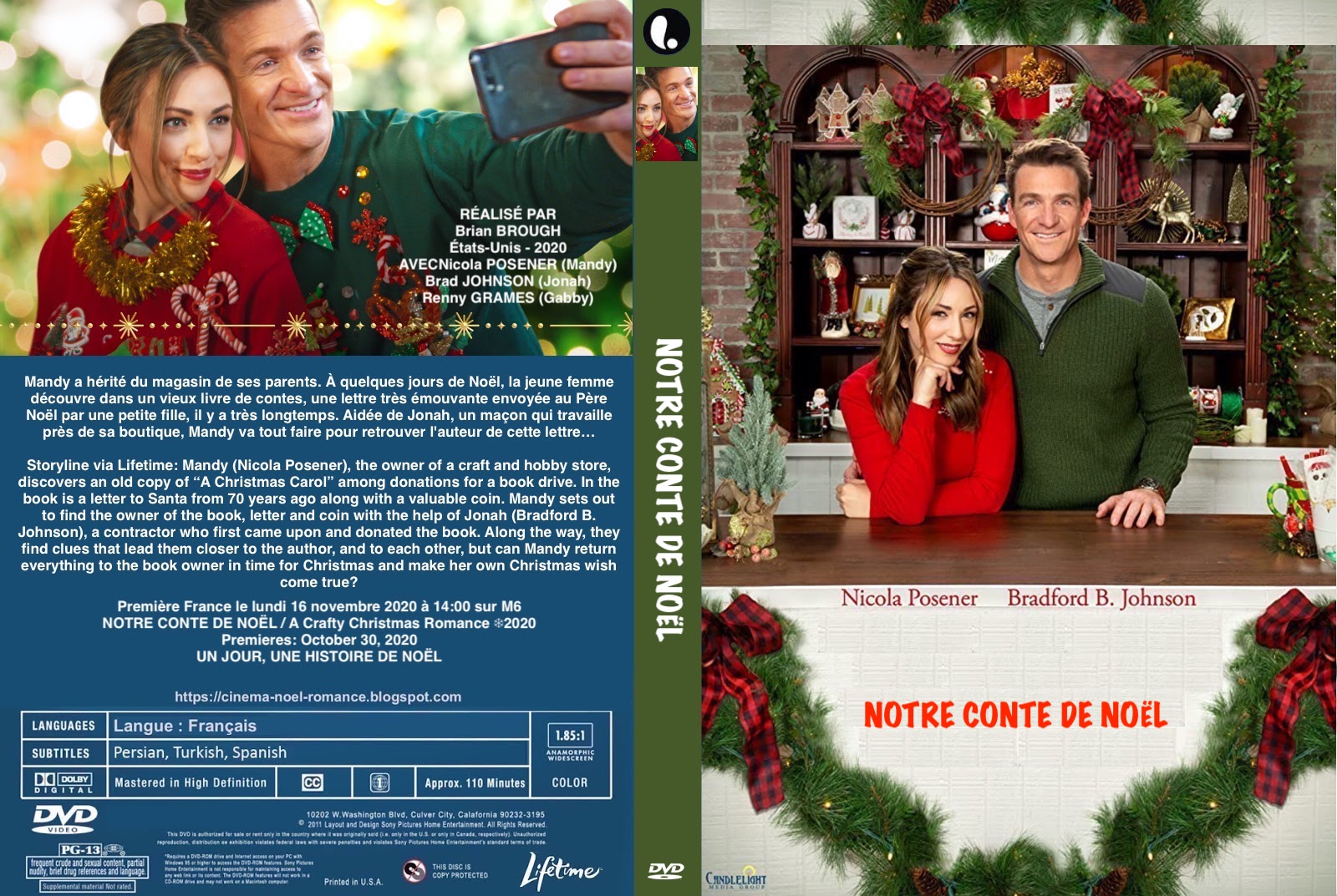 C'est un beau téléfilm : Noël et Romance...Chrisnow: NOTRE CONTE DE NOËL / A Crafty Christmas ...