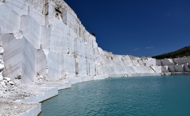 Der 'Marmor See' in Prilep