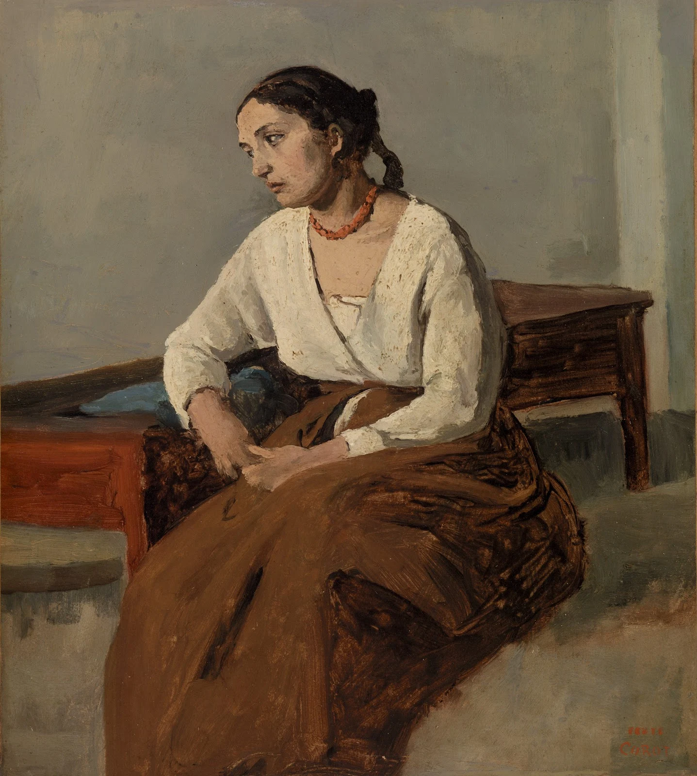 Camille Corot (1796-1875) | Portraits | Page 1 | Tutt'Art@ | Masterpieces