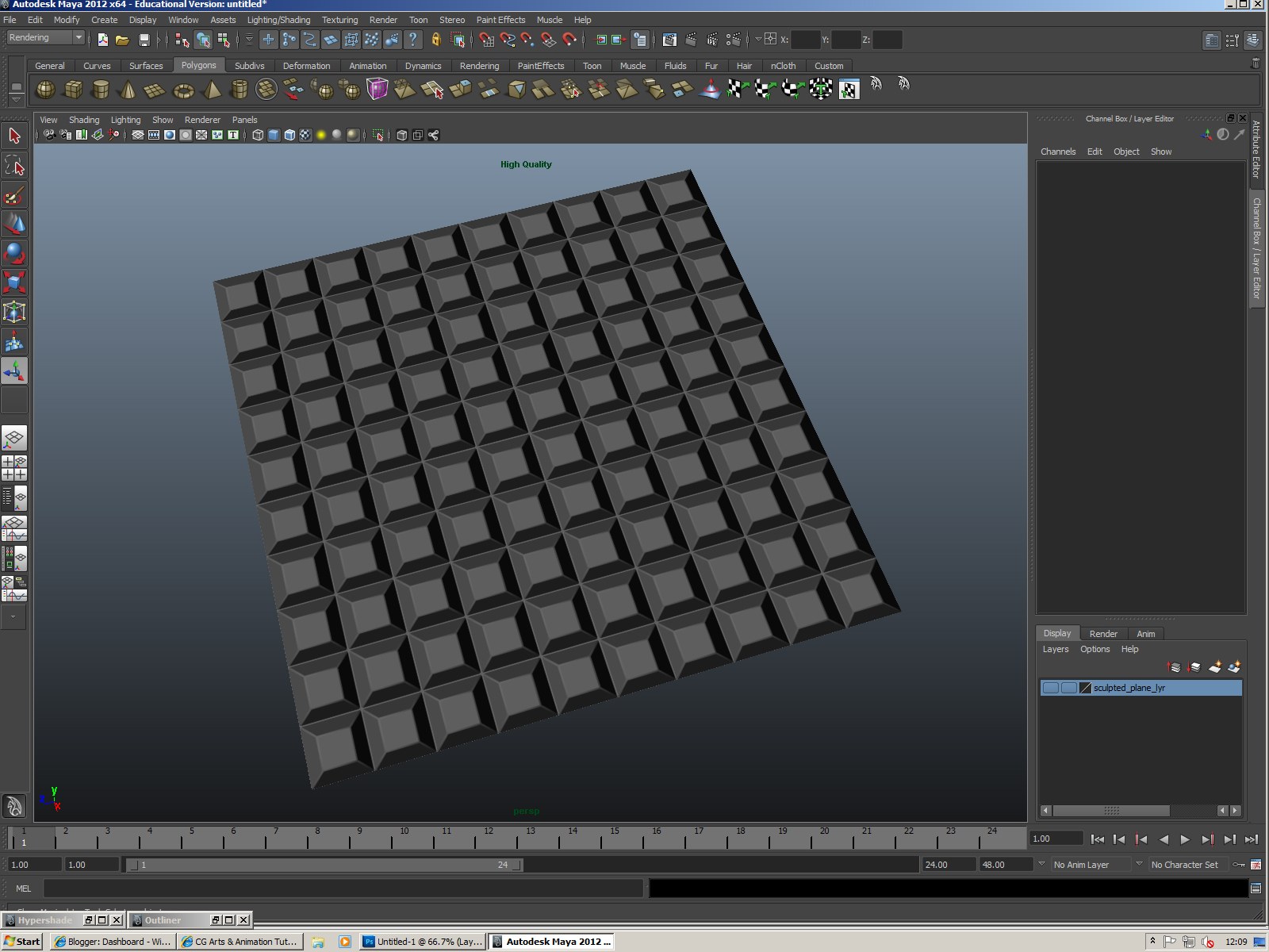 Jut's Blog: Maya - Normal Maps