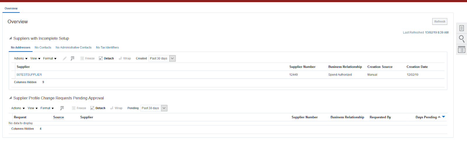 The Oracle Prodigy: Create a Supplier in Oracle Fusion Applications
