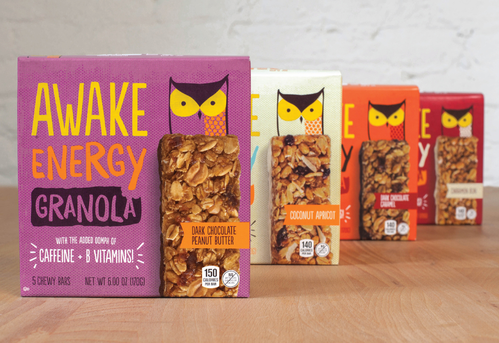KitschMacu: Empaque: AWAKE Energy Granola