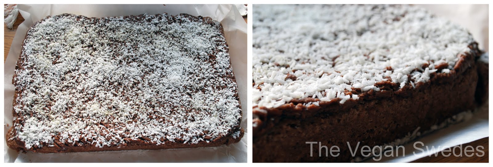 The Vegan Swedes: "Snoddas" Chocolate Iced Squares