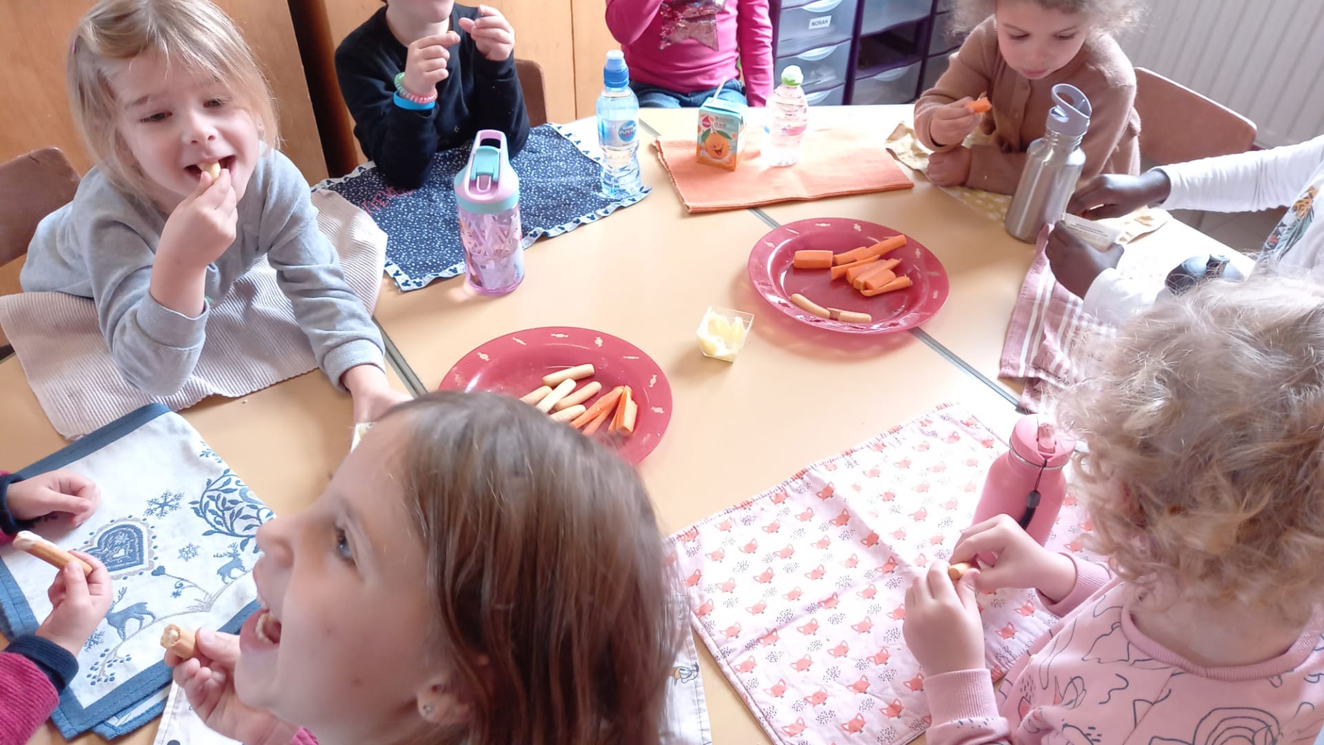 Aujourd’hui en maternelle, collation à partager - École Sacré Coeur à ...