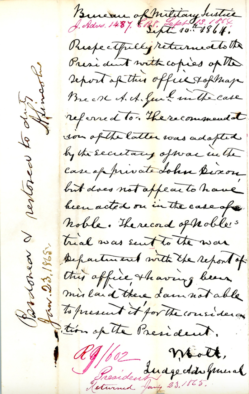 Rooted in Elizabeth: Missing Records : John Dixon in the Civil War