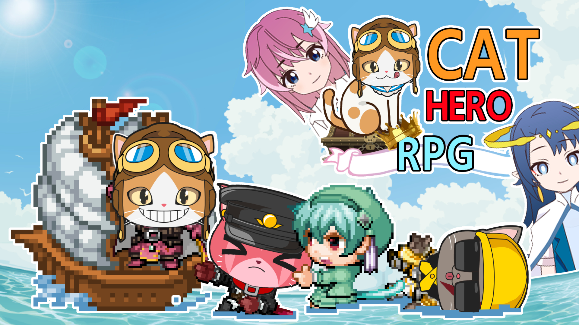 Cat Hero RPG (mobile 3D tkool game) Trailer