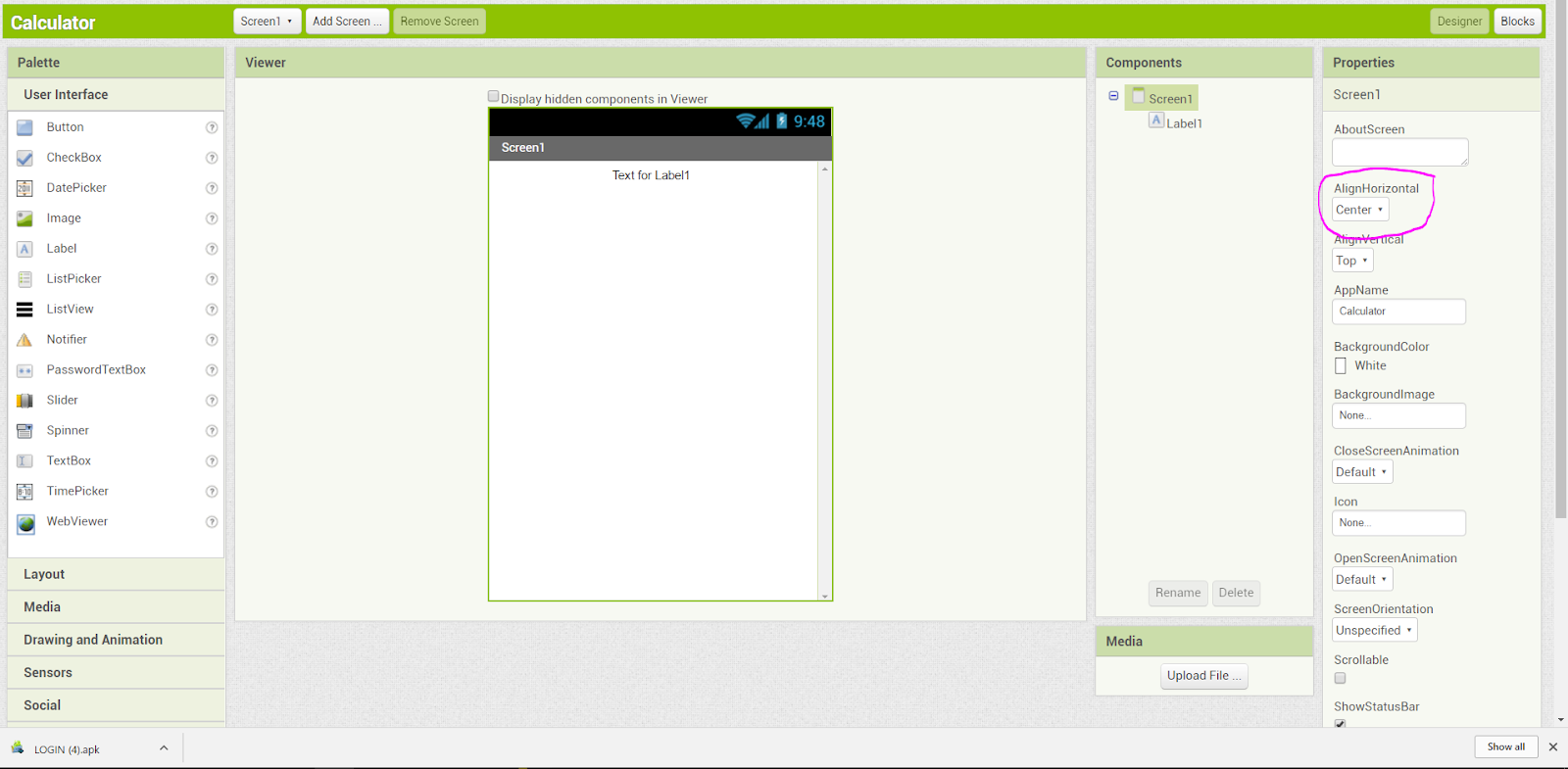 TUTORIAL MEMBUAT APLIKASI CALCULATOR DENGAN MENGGUNAKAN MIT APP INVENTOR 2