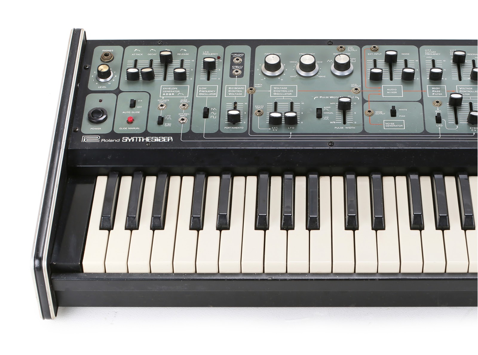 MATRIXSYNTH: Roland System 100 Model 101 Semi-Modular Analog Synth SN ...