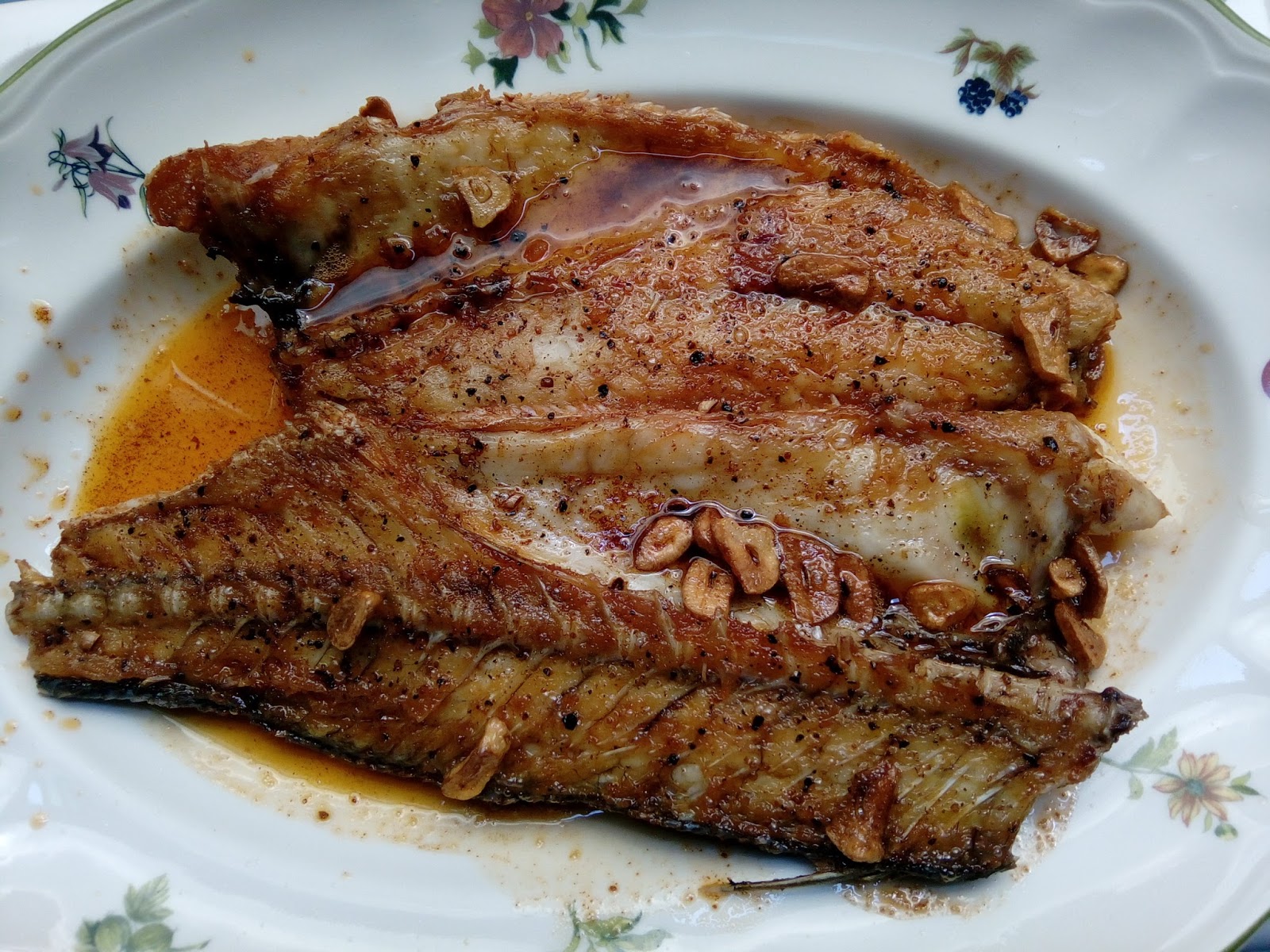 Cocinando con Xiana: Dorada frita con ajitos