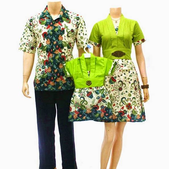 10 Model Baju Batik Sarimbit Keluarga Modis Elegan 2020