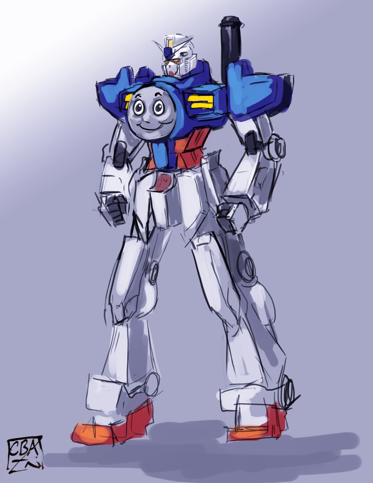 GUNDAM GUY: Mobile Suit Gundam Thomas - Would Make A Great Kids ...