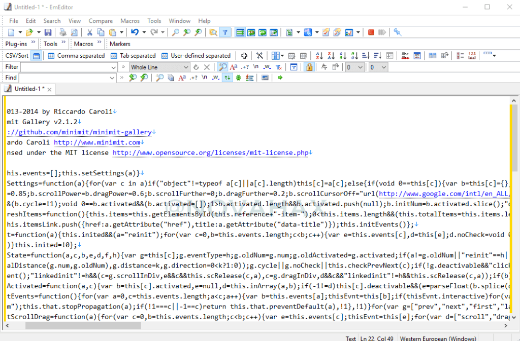 EmEditor Professional 22.5.2 instal the new for android - mopalion