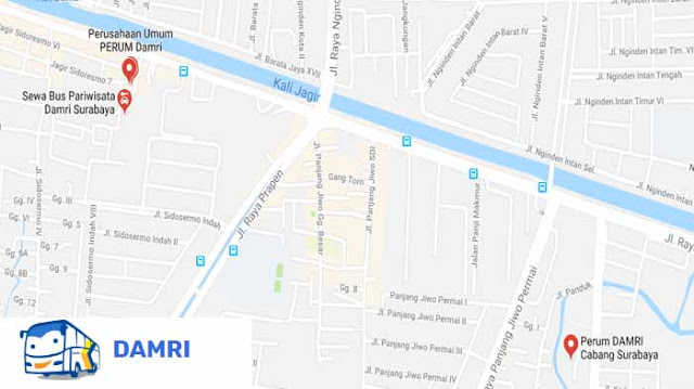 Bus Damri Surabaya: Harga Tiket, Jam Operasional, Rute & Cara Naiknya - Bus Damri