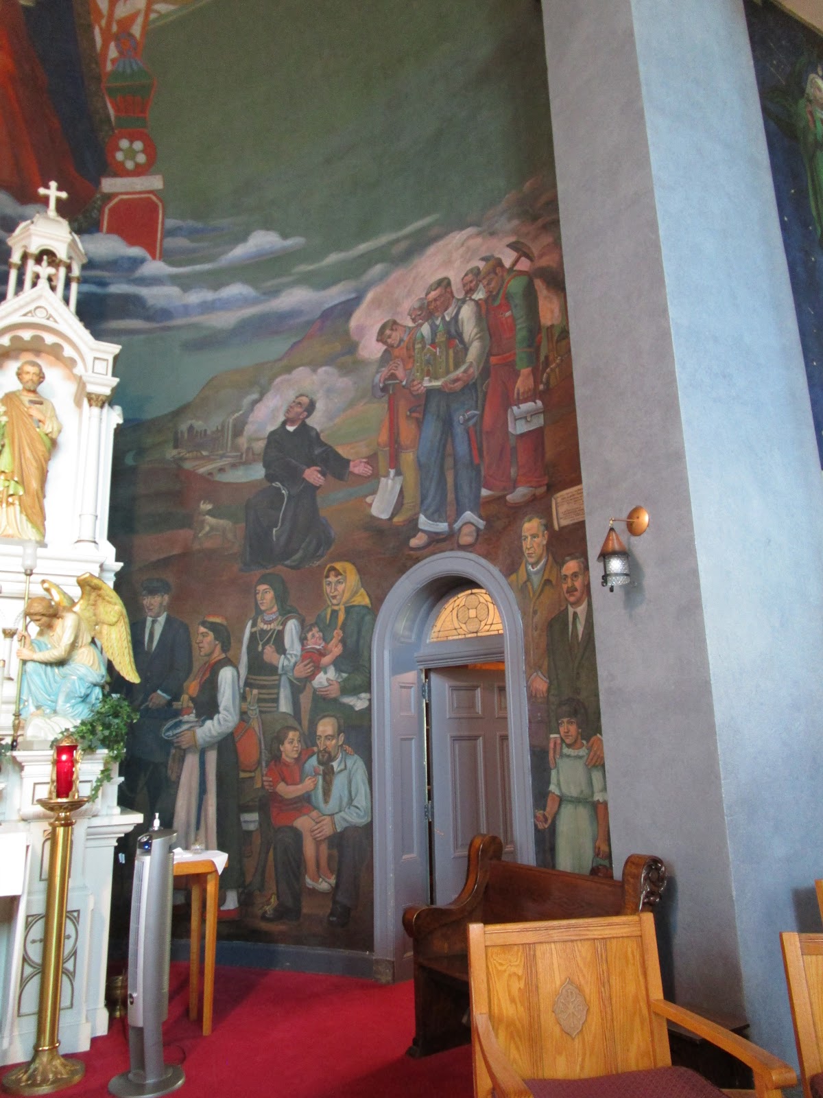 Spretnak The Blog: The Maxo Vanka Murals of Millvale