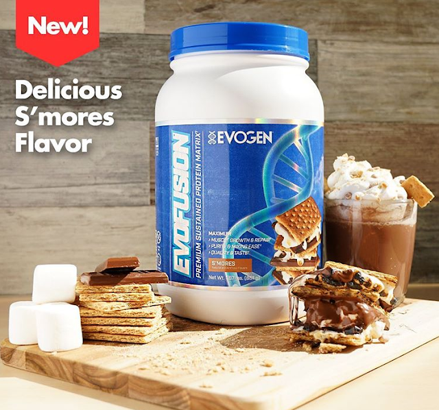 The Supp Plug: Evogen Adds Smores Flavor to 2lb Tubs of EvoFusion ...