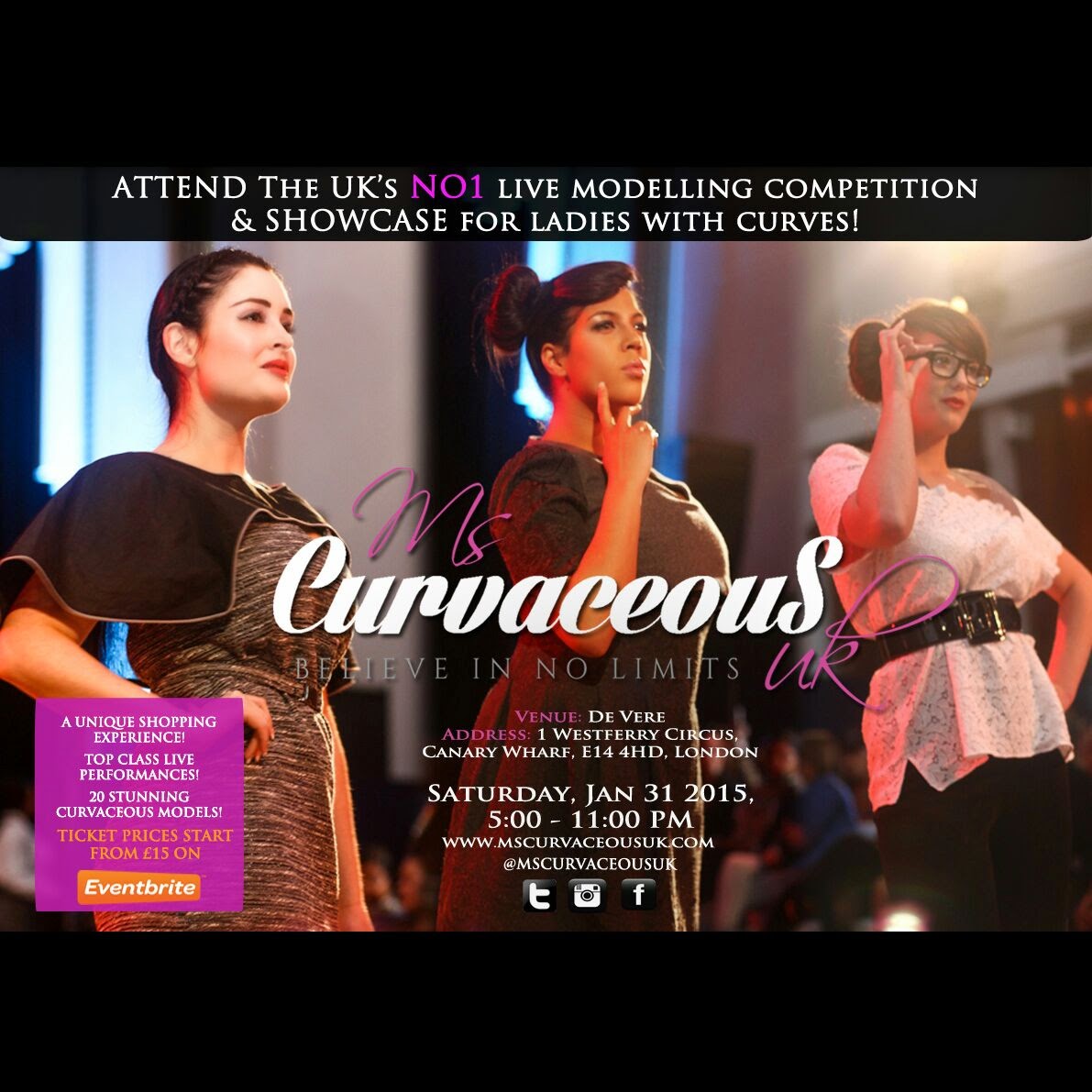 Ms Curvaceous UK 2015 - 31/01/2015 - The World Through Kat's Eyes