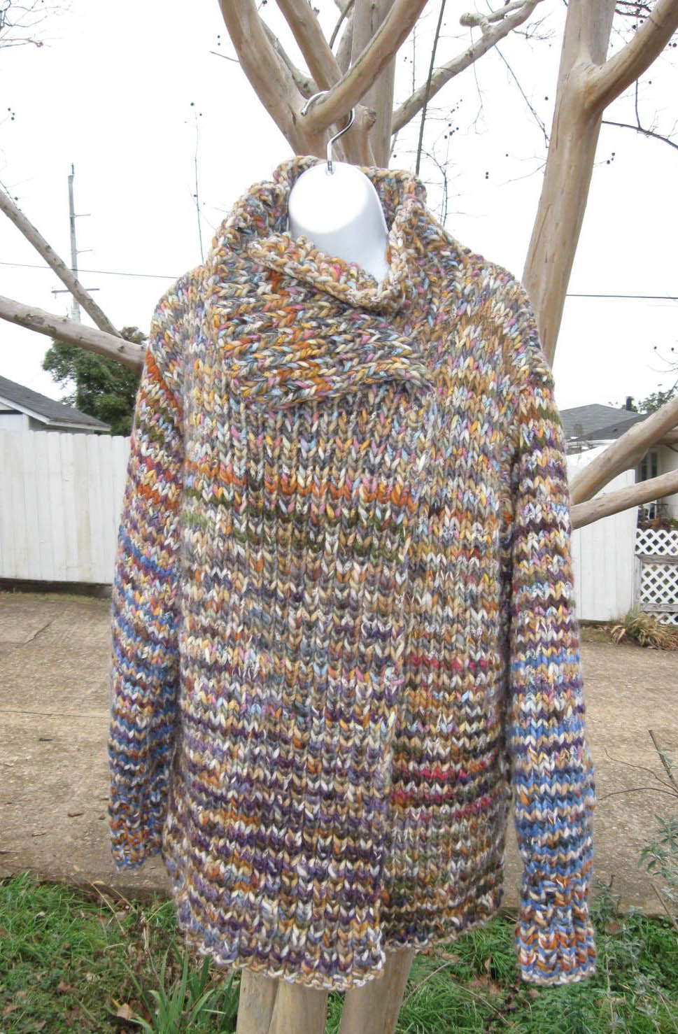 Fiber Antics by Veronica: A Stash Buster Sweater Coat
