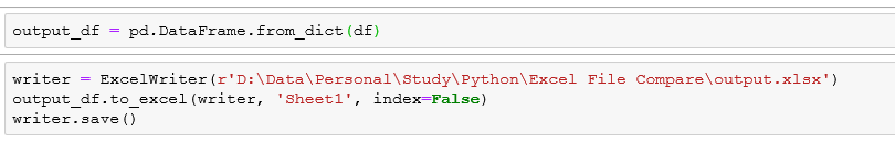 Python Basics: Comparing Two Columns of Excel and write the result to ...