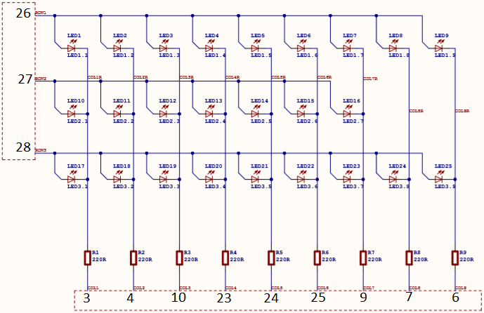 Micro:bit - Arduino: La matriz de LEDs